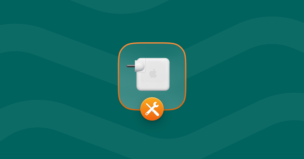 Why is my MacBook charger blinking orange and not charging?