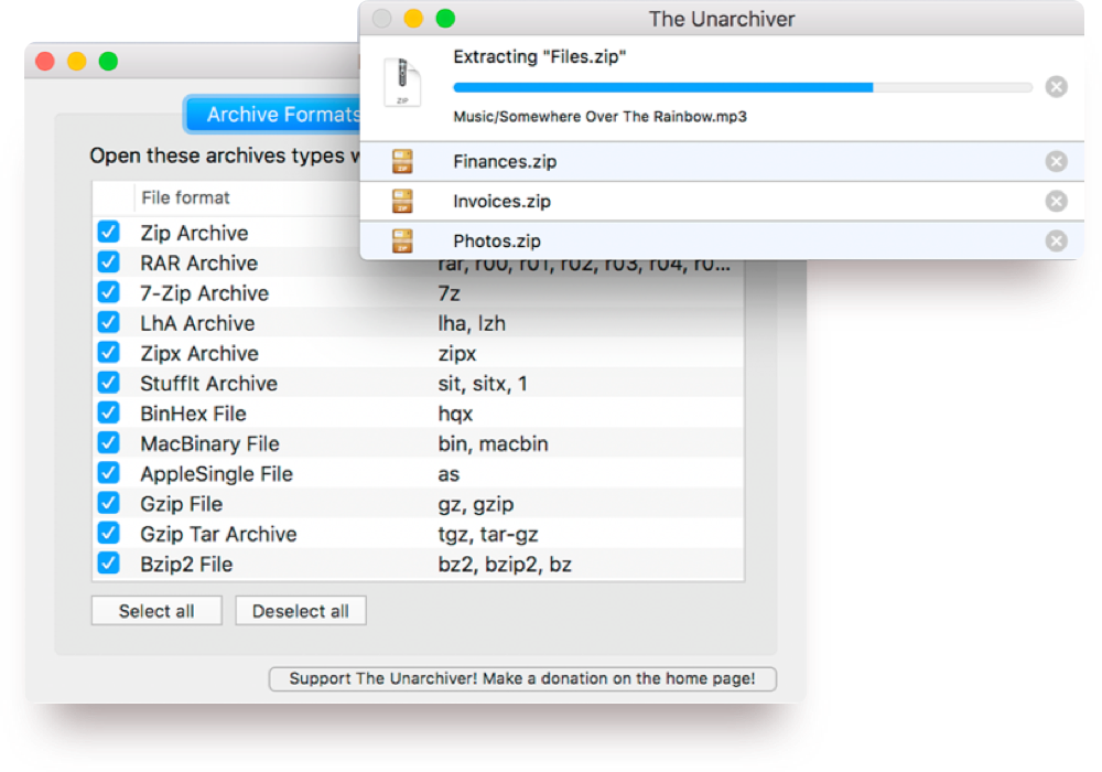 下载 Mac 专用 The Unarchiver | MacPaw